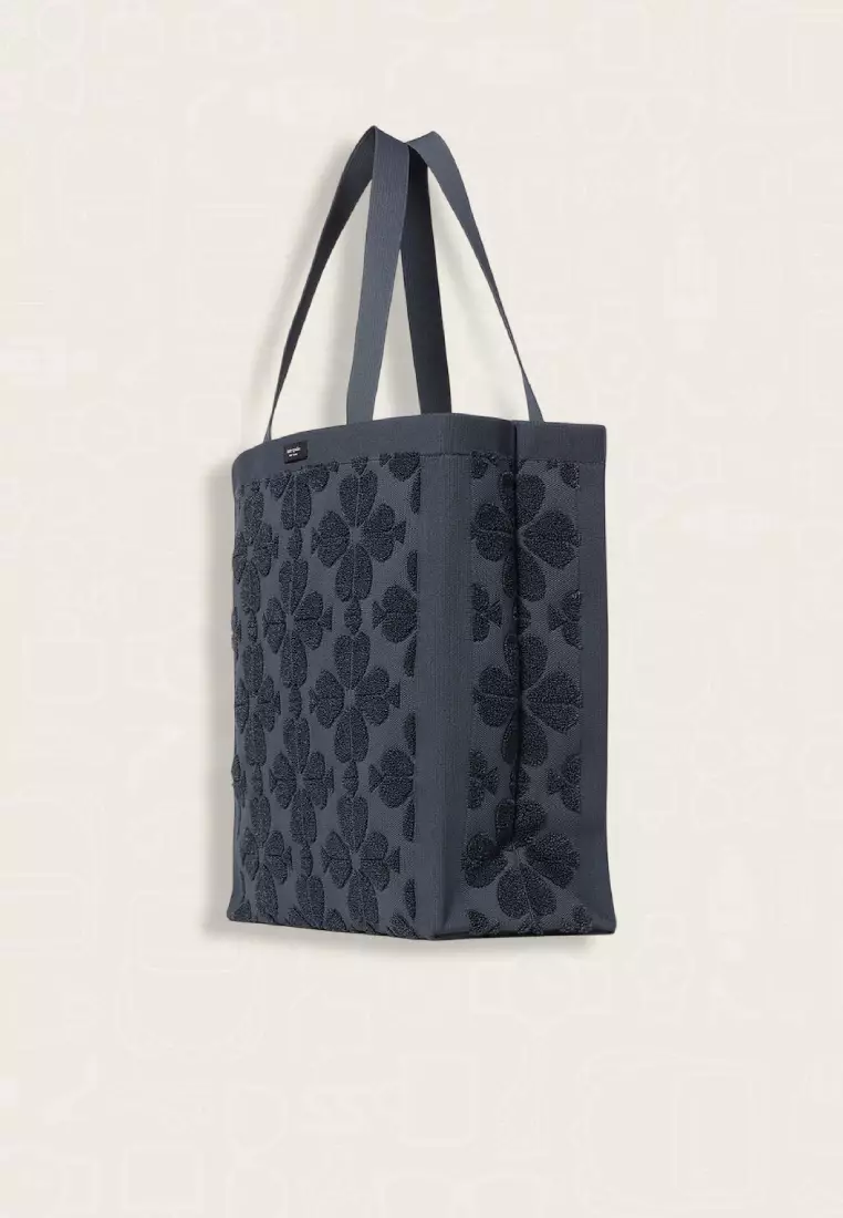 Jual Kate Spade Kate Spade Brooke Terry Carryall Large Tote Blazer Blue ...