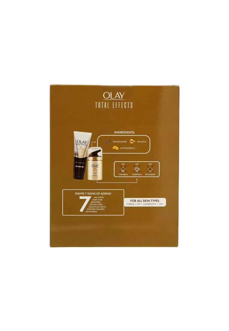 Buy OLAY Olay Total Effects 7-in-1 Set (2pcs) 2025 Online | ZALORA