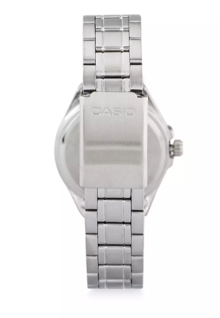 Jual CASIO Women LTP-1308D-1AVDF Silver Black Original 2025 | ZALORA Indonesia