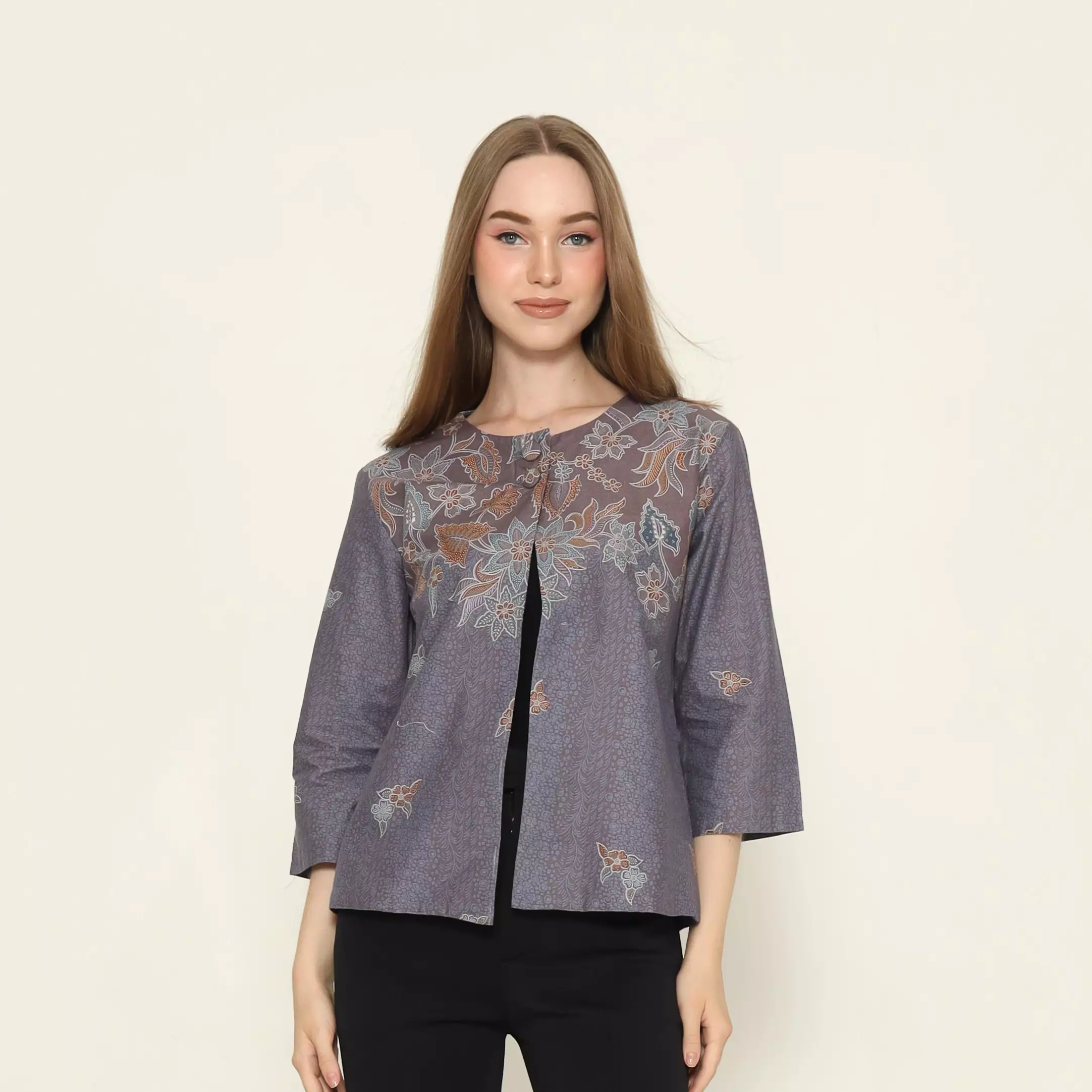 Jual bhatara batik Blazer Batik Wanita - Bhatara Batik Tasya - Atasan ...
