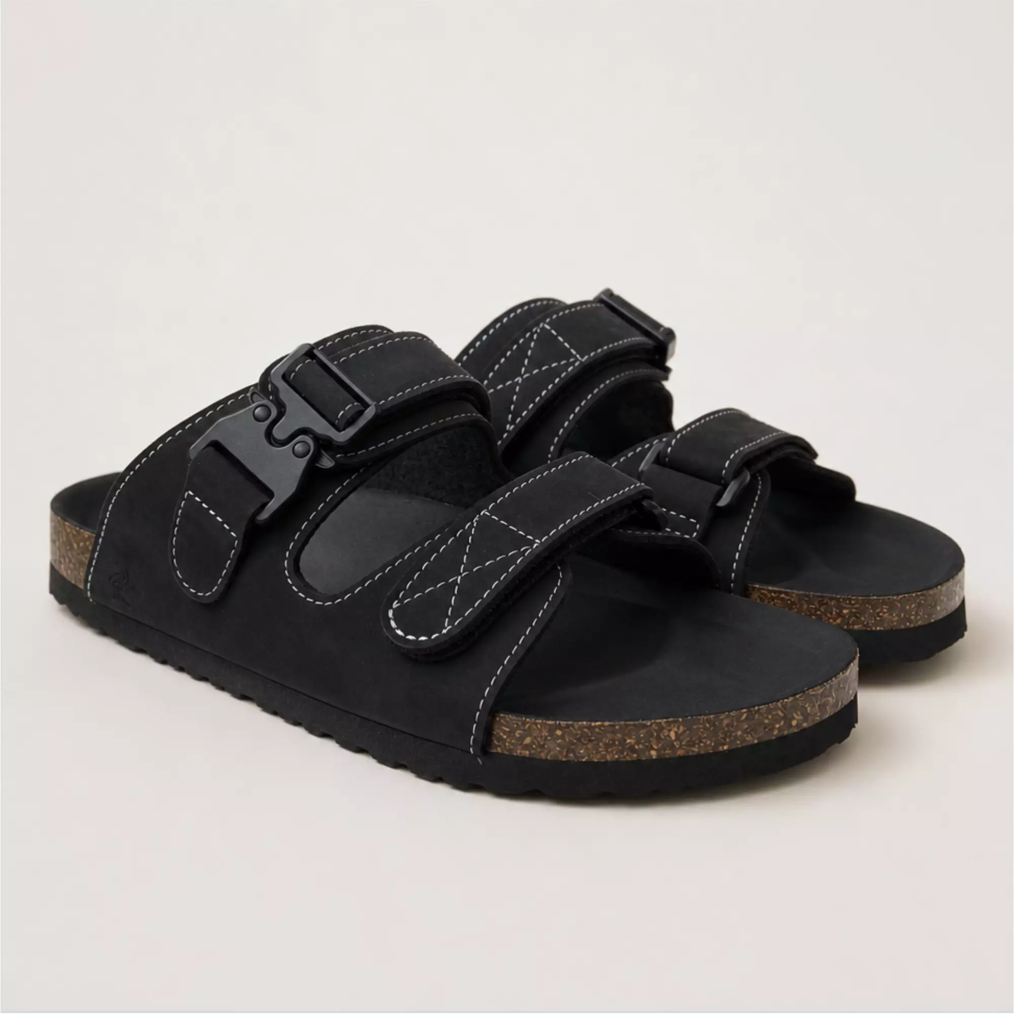 Jual Julaybib Rabat Cork - Black Nubuck Original 2026 | ZALORA Indonesia