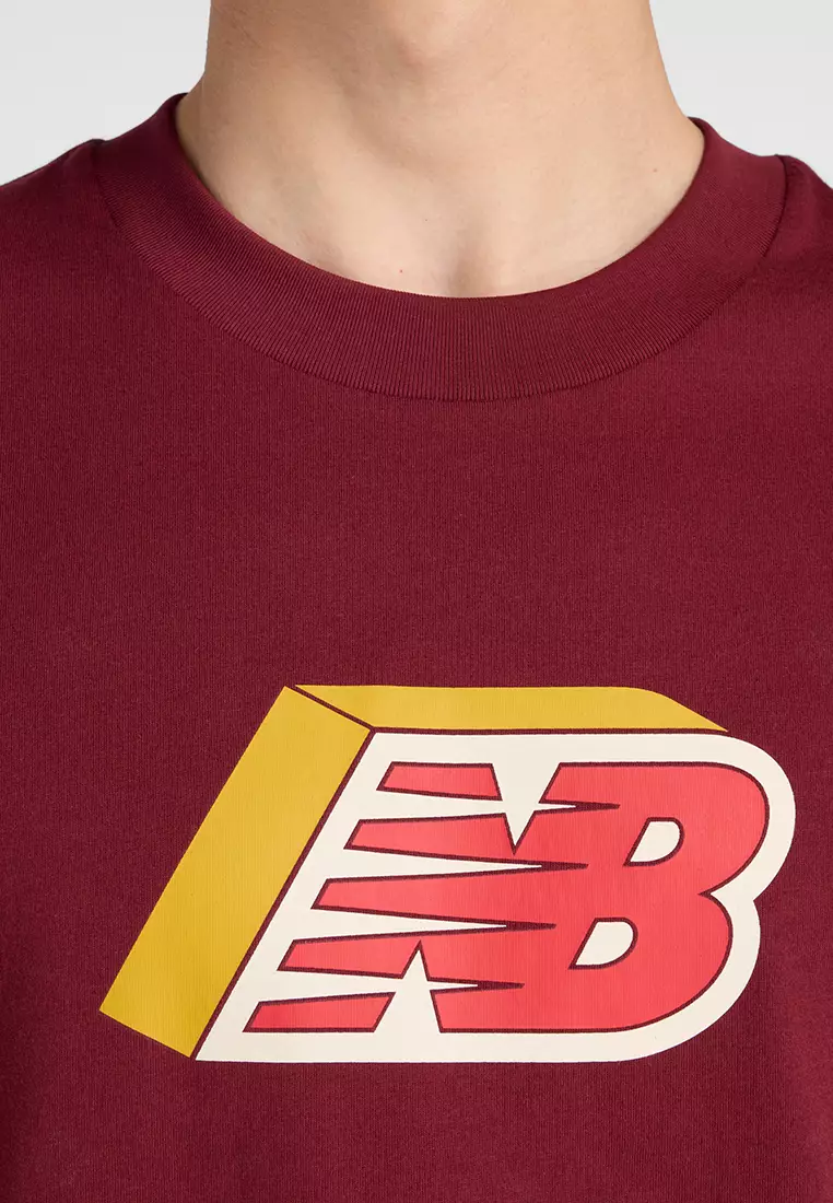 Buy New Balance Cubed Logo T-Shirt 2025 Online | ZALORA Philippines