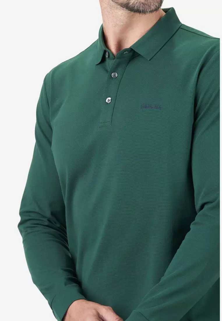 Buy Valentino Rudy Valentino Rudy Italy Men Basic Long Sleeve Polo ...