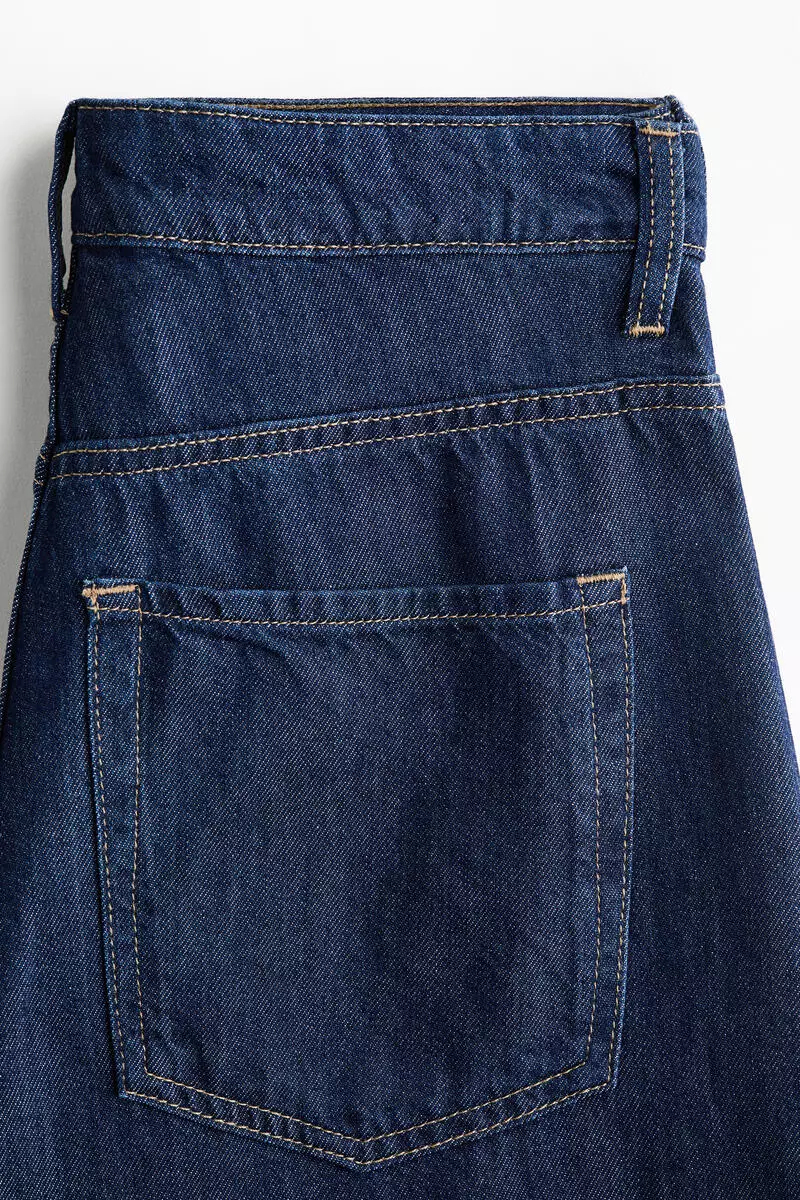 Buy H&M Wide High Waist Jeans Online | ZALORA Malaysia