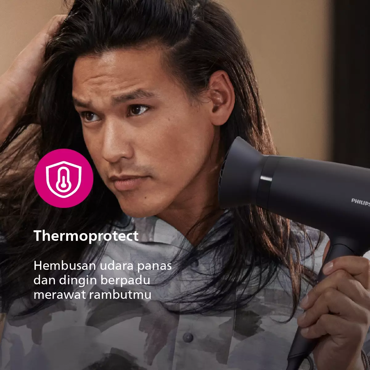 Jual Philips Philips Hair Dryer 3000 Series BHD308/10 Pengering Rambut Original 2024 | ZALORA ...