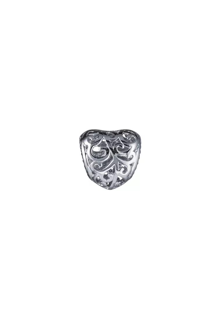 Buy TOMEI TOMEI Love Charm Of Art, White Gold 585 Online | ZALORA Malaysia