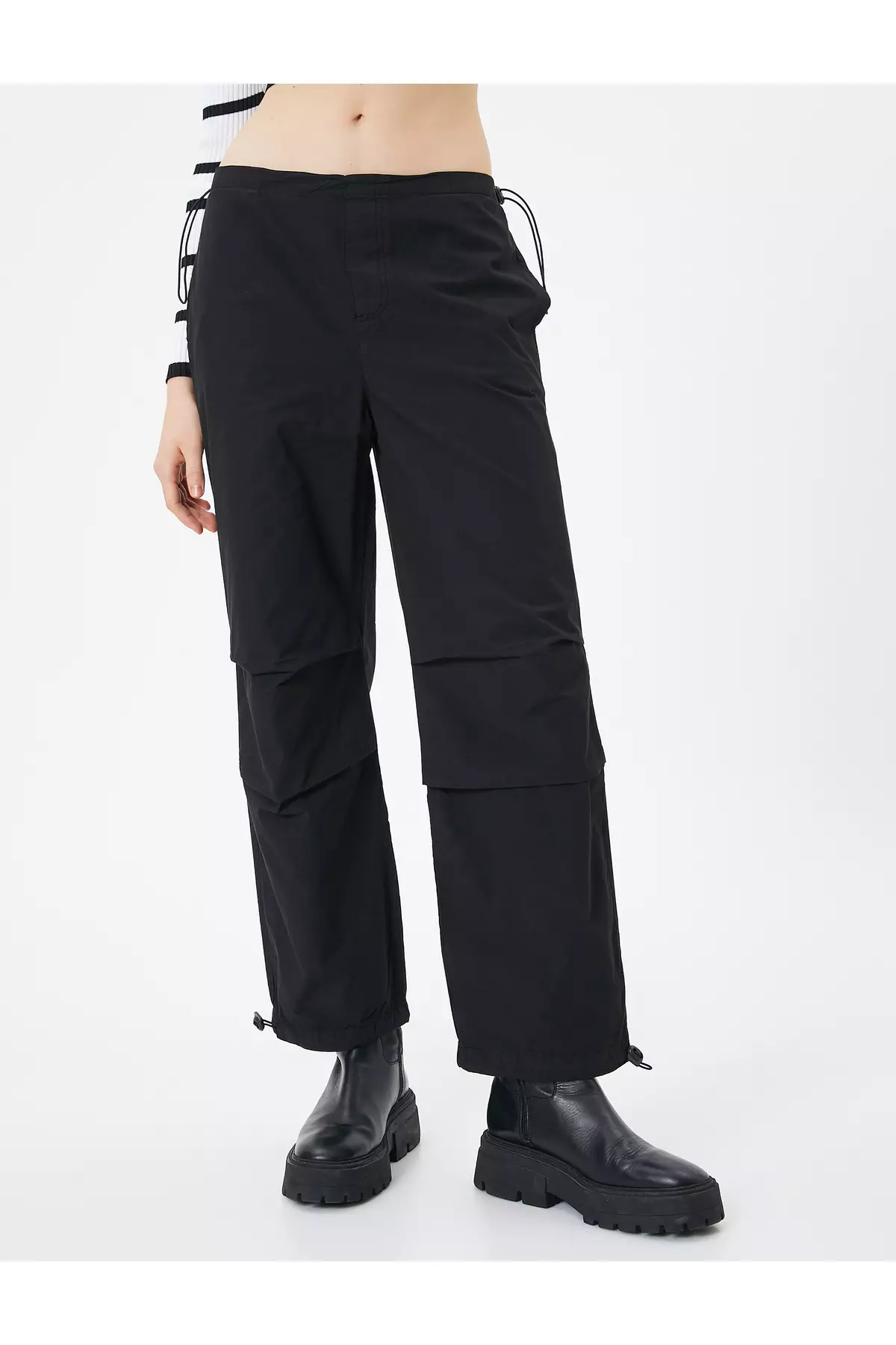 Buy KOTON Toggle Utility Parachute Pants 2025 Online | ZALORA