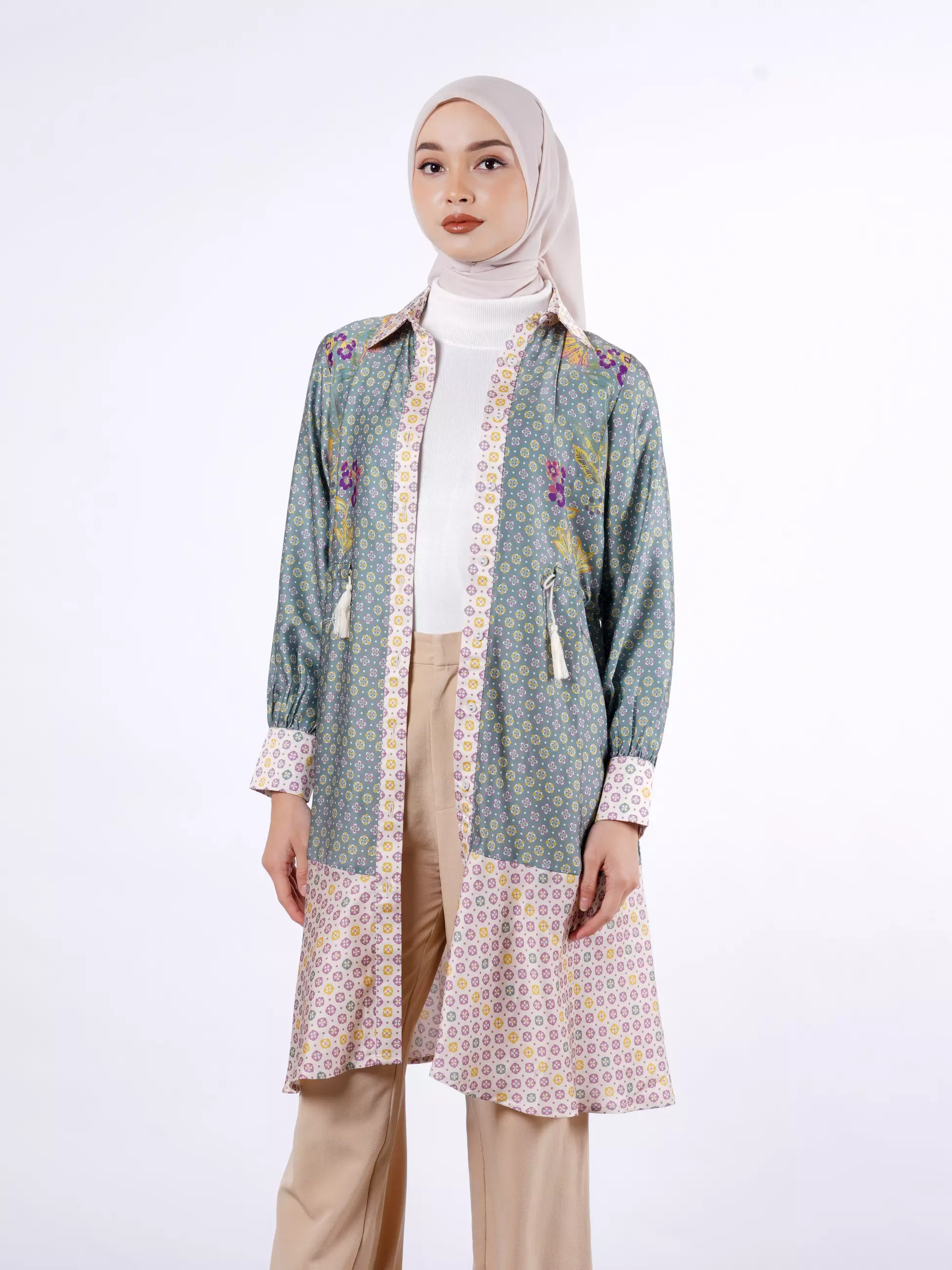 Jual Aleza Aleza - Mica Tunic Green Original 2025 | ZALORA Indonesia