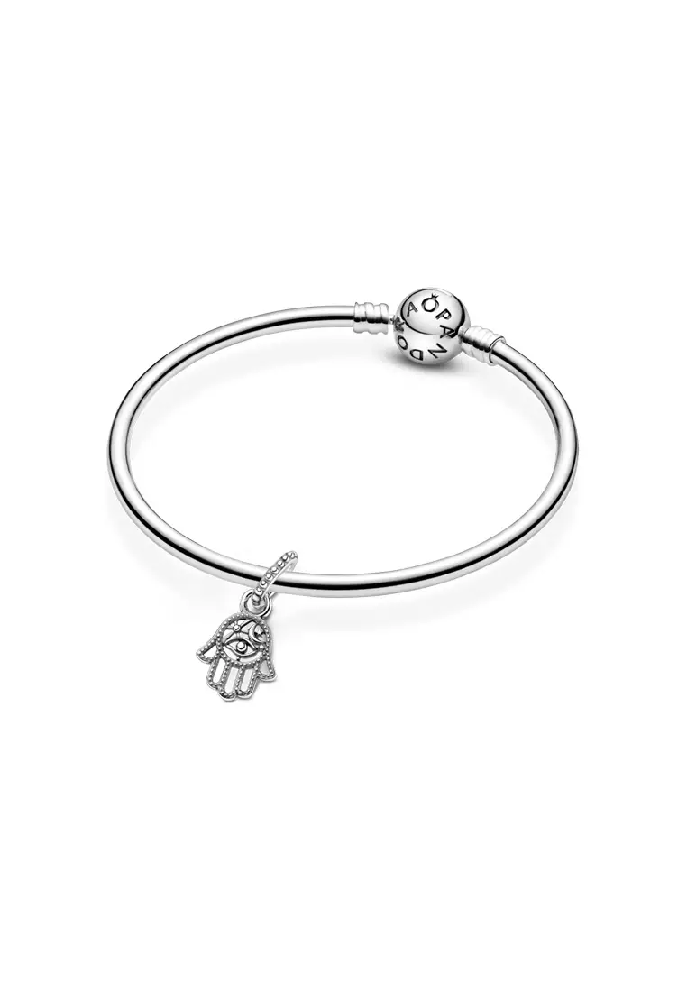 Buy PANDORA Pandora Protective Hamsa Hand Dangle Charm Online | ZALORA ...