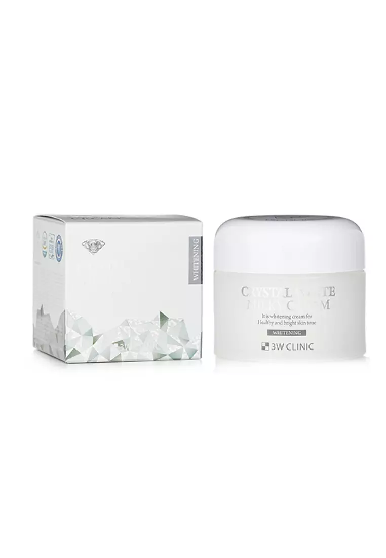 Buy 3W Clinic 3W CLINIC - Crystal White Milky Cream 50g Online | ZALORA ...