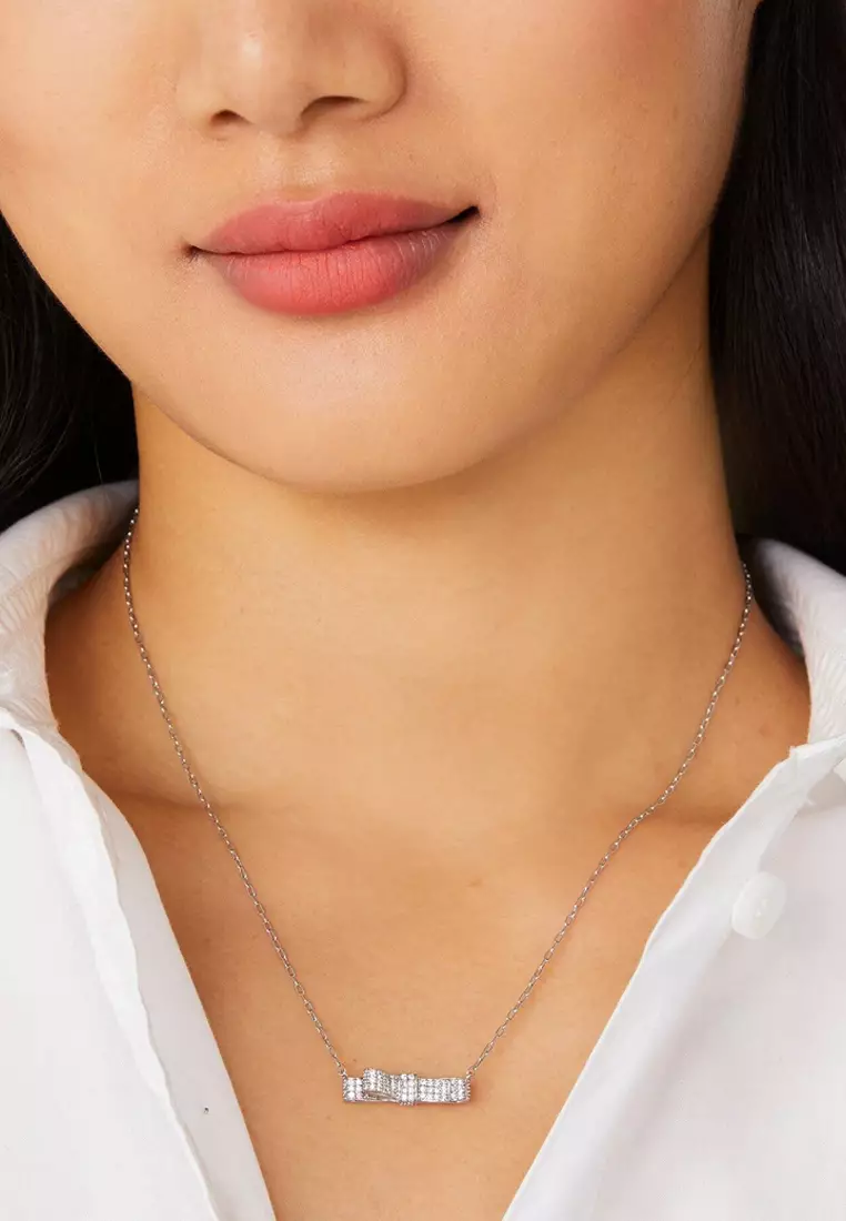 Buy Kate Spade Kate Spade Ribbon Studs Earrings and Pendant Necklace ...