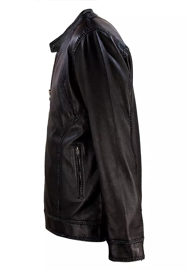 Jual JAVA SEVEN Java 7 Leather JAKET PRIA [JVJ 082] Kulit Asli Original ...