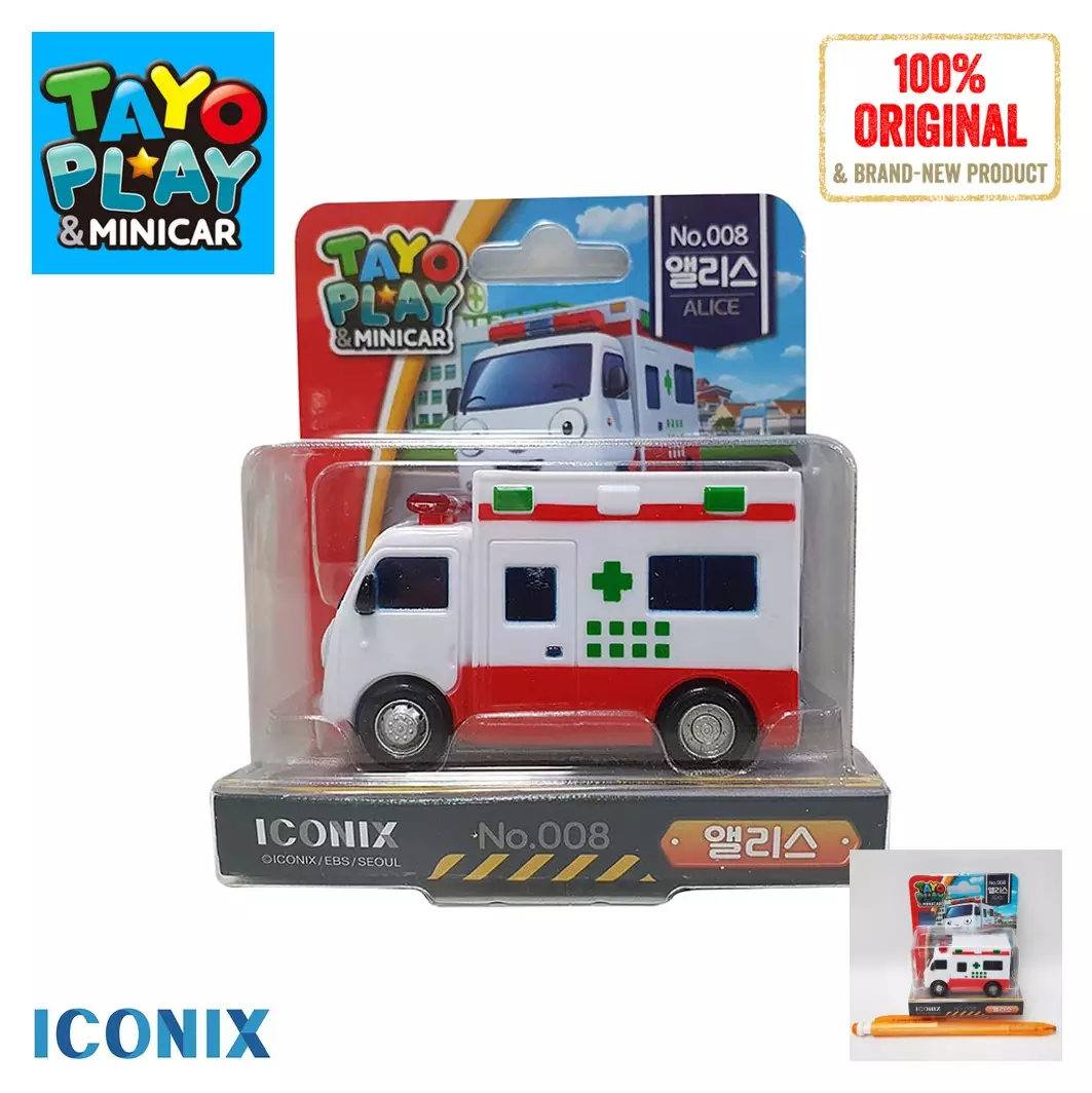 Jual Tayo The Little Bus Iconix Tayo The Little Bus Play Minicar Alice ...