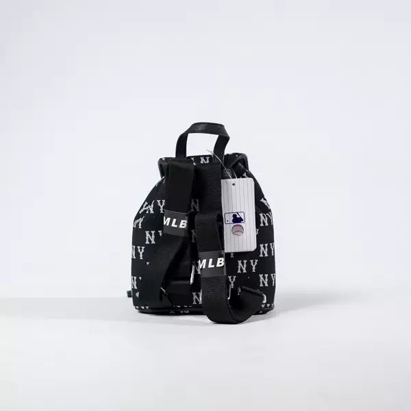Jual MLB Tas MLB NY MONOGRAM WHITE BLACK SS24 MINI BACKPACK 100% ...