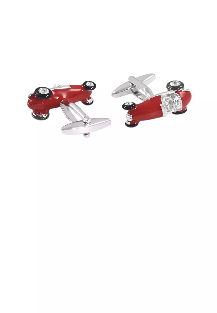 Buy Mooclife Fashion Personality Red Sports Car Cufflinks - Vibrant ...