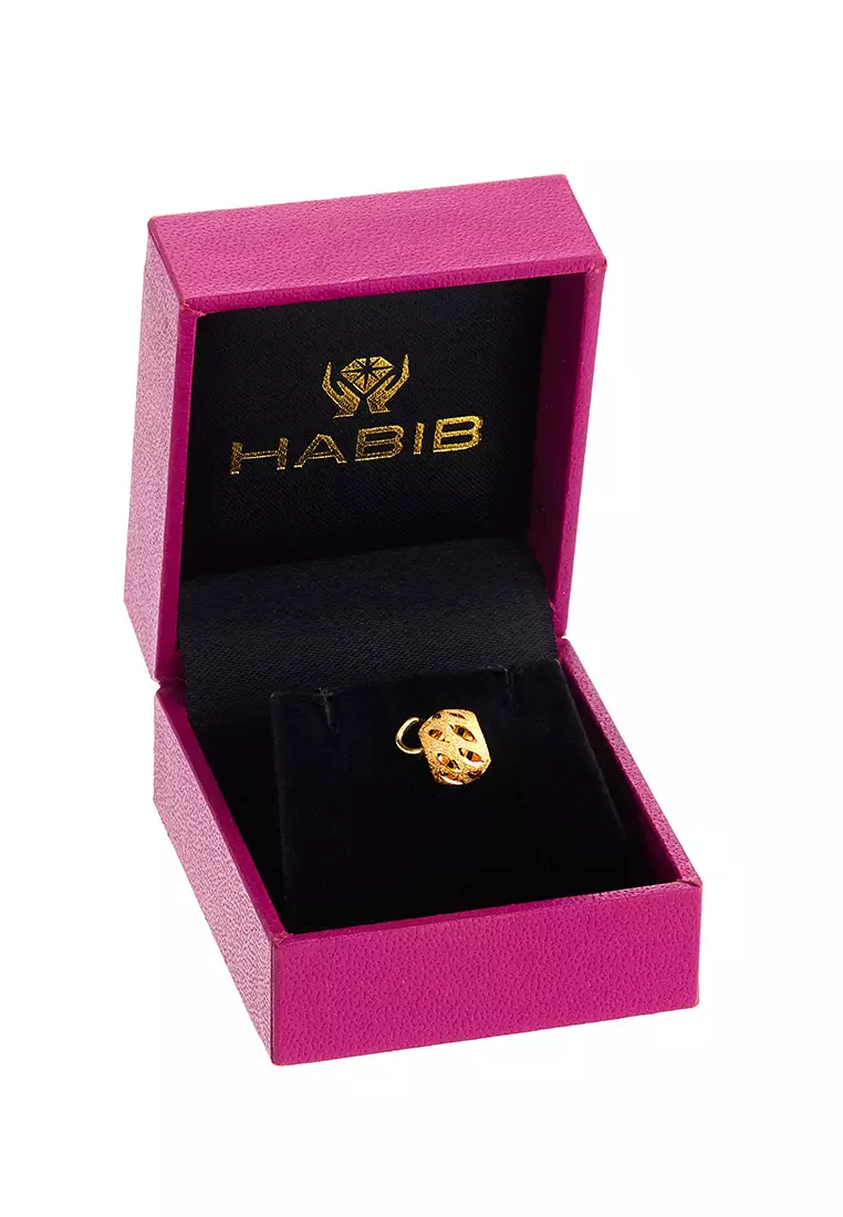 Buy HABIB HABIB Ekaterina Gold Charm, 916 Gold 2025 Online | ZALORA ...