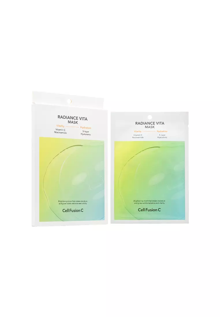 Cell Fusion C Cell Fusion C Radiance Vita Mask 5Piece 2024 | Buy Cell ...