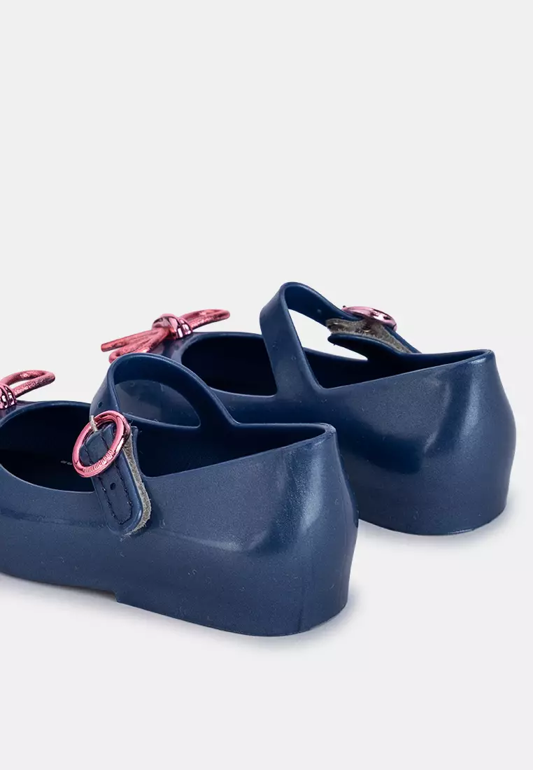 Buy Mini Melissa Sweet Love Chrome Flats 2026 Online | ZALORA Philippines