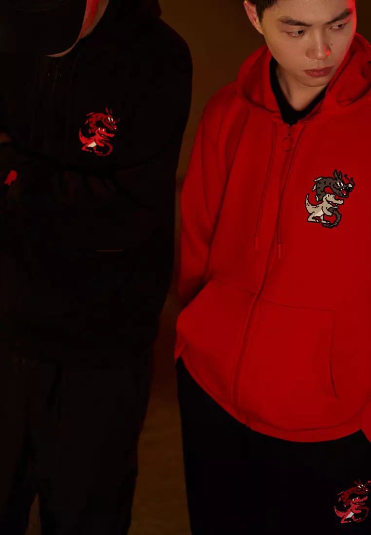 Buy Lacoste 3D Dragon Print Hoodie 2026 Online | ZALORA