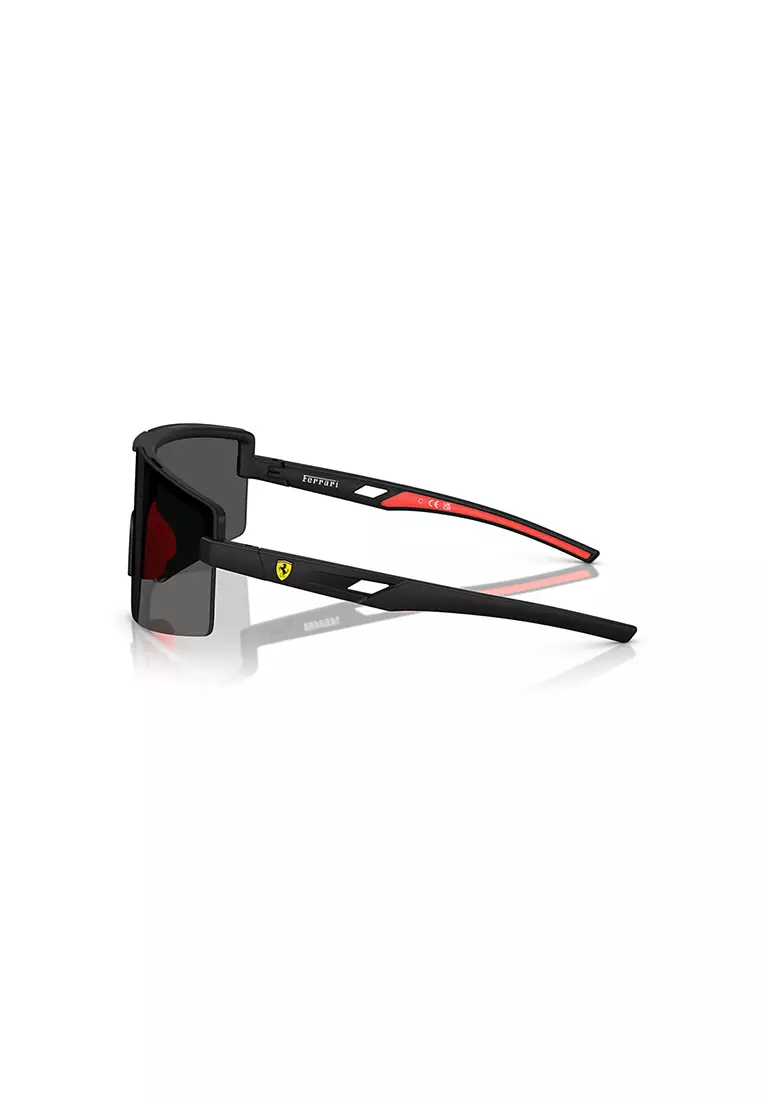 Buy Scuderia Ferrari Men's Rectangle Frame Black Injected Sunglasses ...