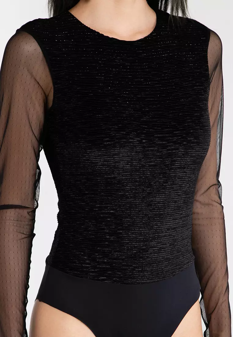 Buy Desigual Tulle Bodysuit 2025 Online | ZALORA Philippines