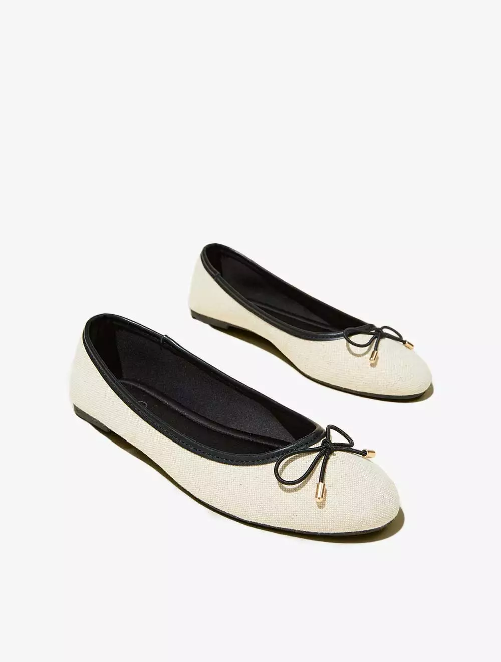 Jual Rubi Rubi - Sepatu Wanita - Emma Bow Ballerina - Canvas/Black ...