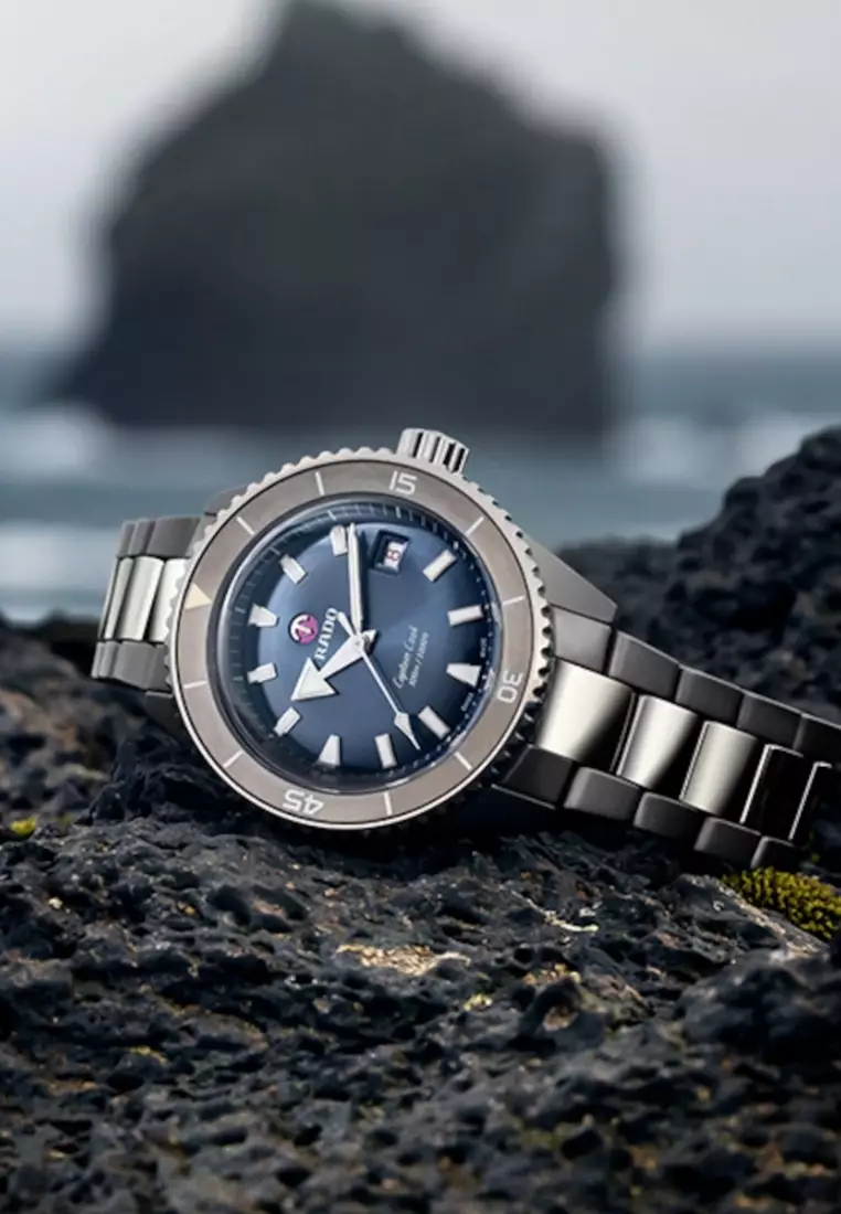 Buy Rado Rado Captain Cook High-Tech Ceramic Diver Automatic Watch ...