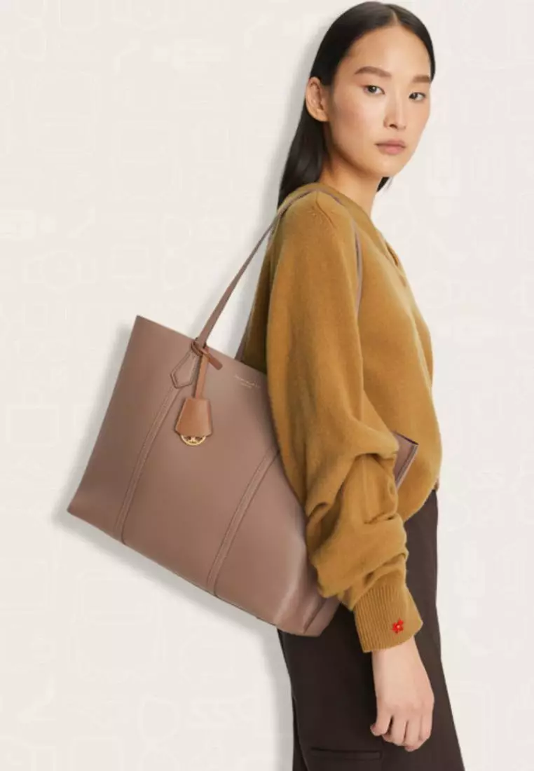 Jual Tory Burch Tory Burch Tory Burch Perry Triple-Compartment Tote Bag ...