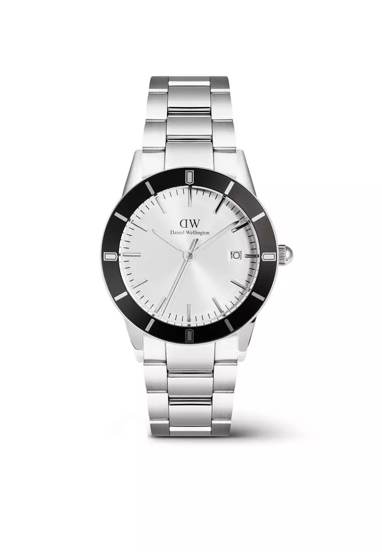 Buy Daniel Wellington Iconic Paradigma Link Black Bezel - Men Watch ...