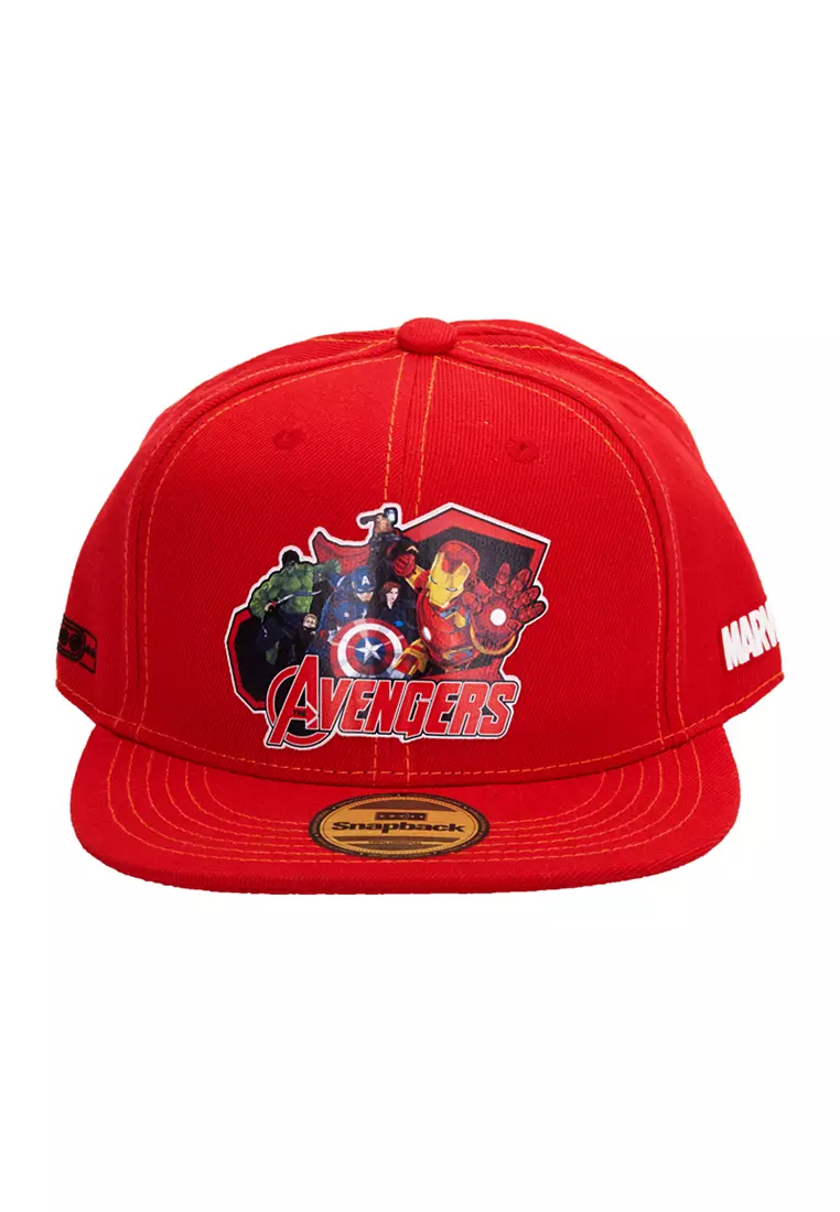 Jual Marvel Marvel Snapback The Avengers Cap Red Original 2024 | ZALORA ...