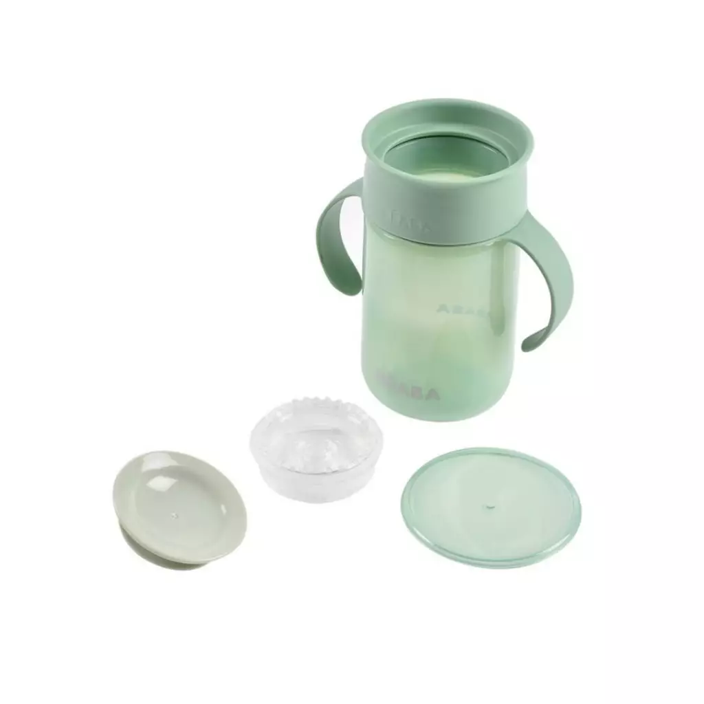 Jual Mothercare Beaba Training Cup 360° Green Green - Botol Minum Anak ...