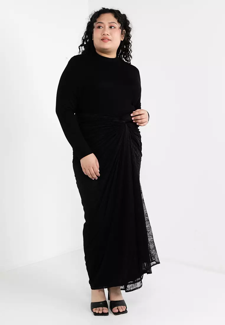 Jual Lubna Plus size high neck inner Original 2025 | ZALORA Indonesia