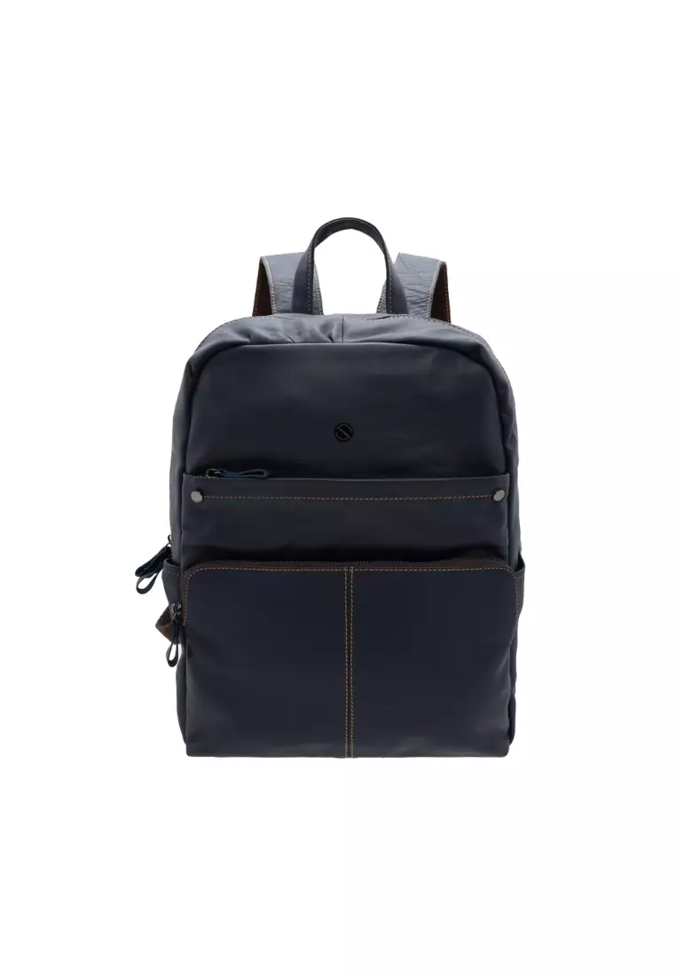 Jual Jack Studio Jack Studio Cow Leather Zipper Travel Backpack -LARGE ...