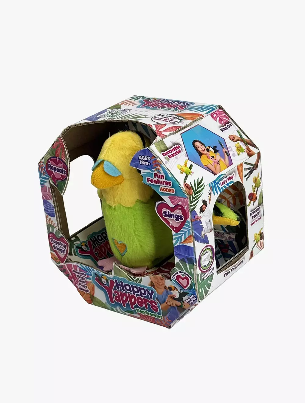 Jual LA Toys Happy Yappers S2 Parakeet Green - HYY9405 Original 2026 ...