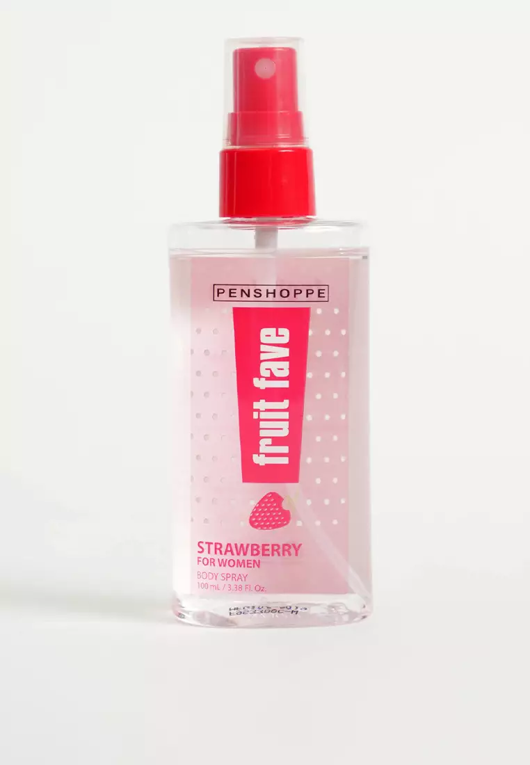 Buy Penshoppe Fruit Fave Strawberry Body Spray For Women 100ML 2025 ...