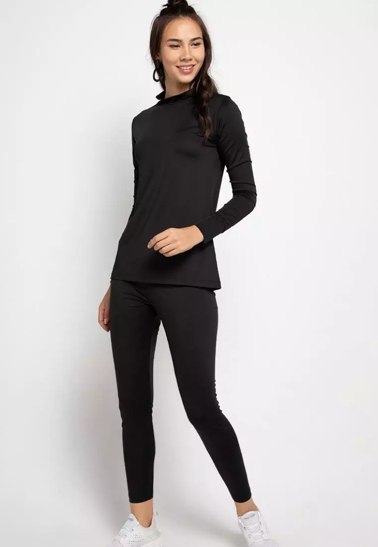 Jual TD Active LB021 Sport Legging Hitam Original 2025 | ZALORA Indonesia