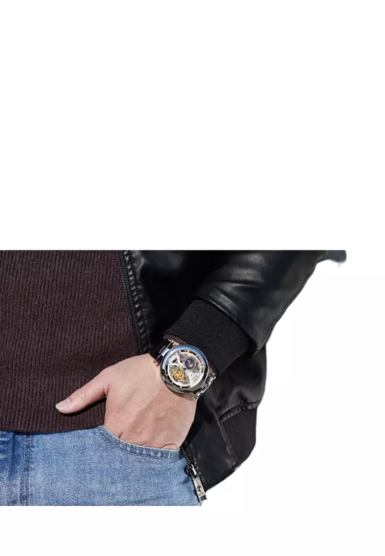 Buy OPCHIC Men's Automatic Mechanical Business Watch - Cross-border ...