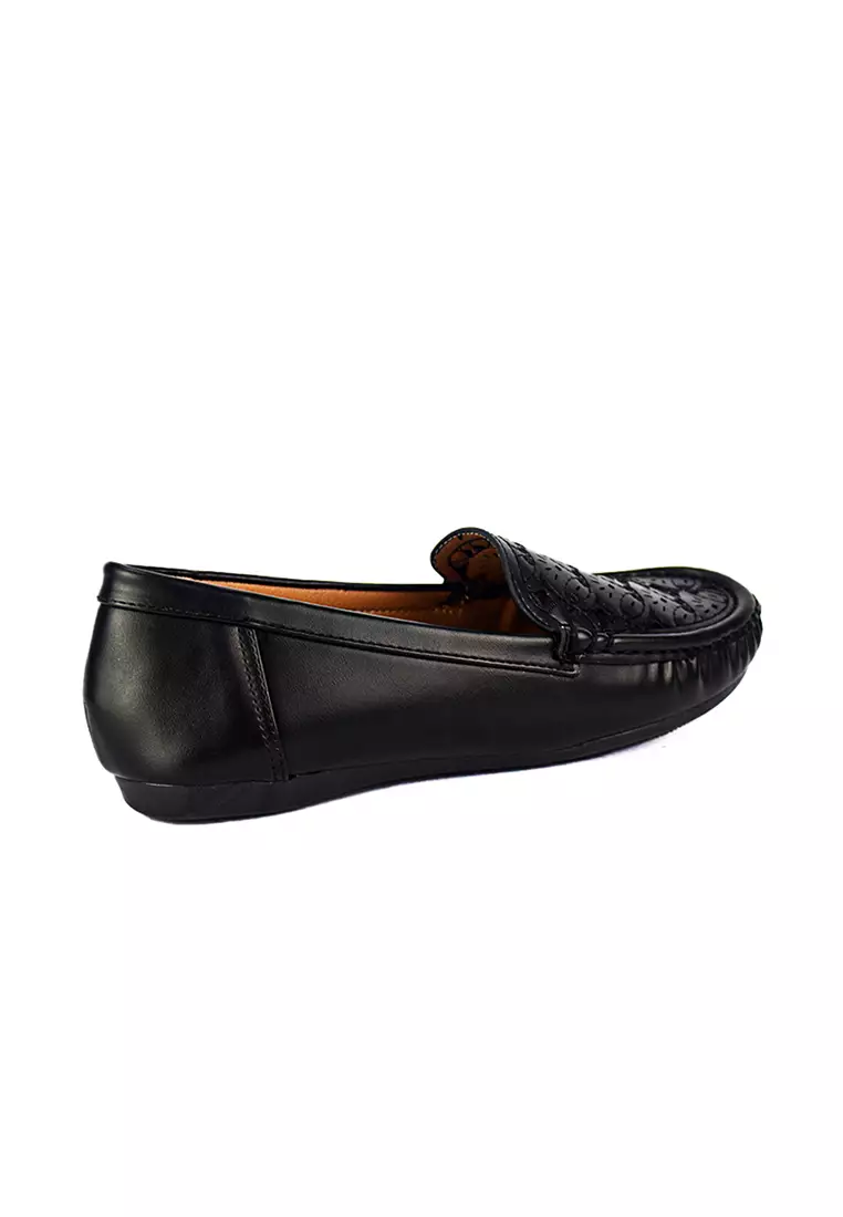 Buy Mario D' boro Runway Women's Loafers Shoes LX 25670 Black C49 2026 ...