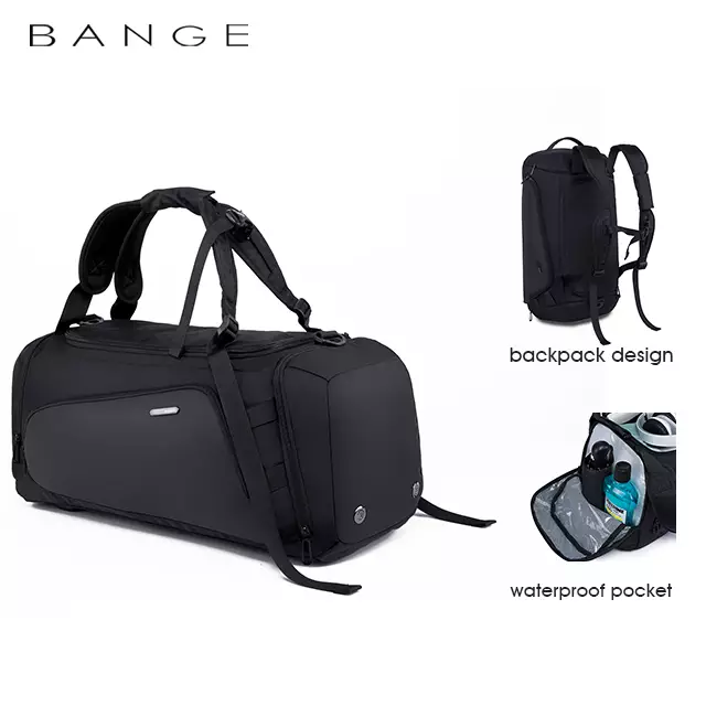 Jual Bange Bange BG1917 Tas Pria Multi Funsi Travel GYM Waterproof ...