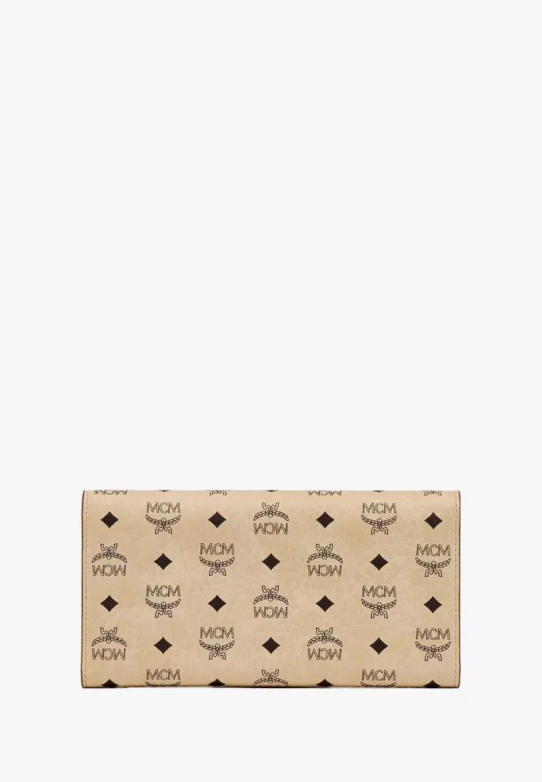 Buy MCM Aren Trifold Wallet in Visetos 2025 Online | ZALORA