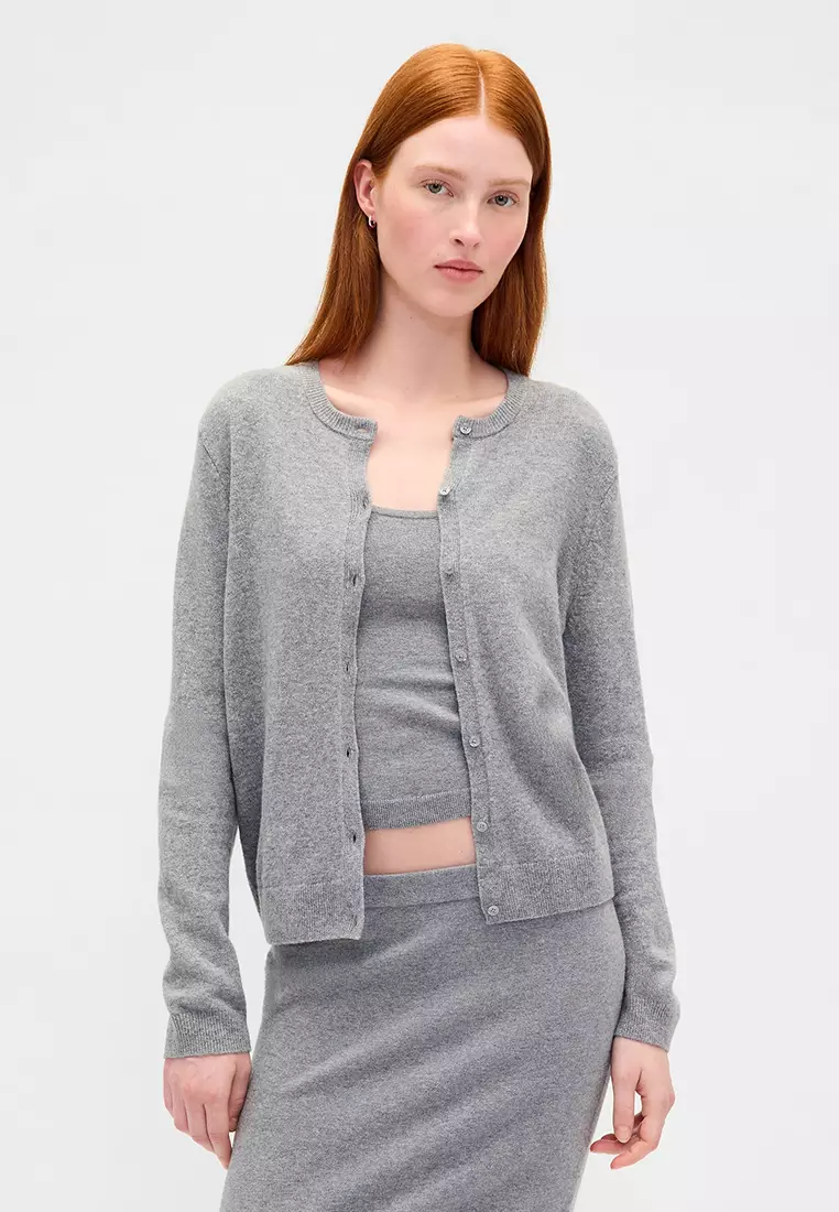 Jual GAP Cashsoft Cropped Cardigan Original 2025 | ZALORA Indonesia