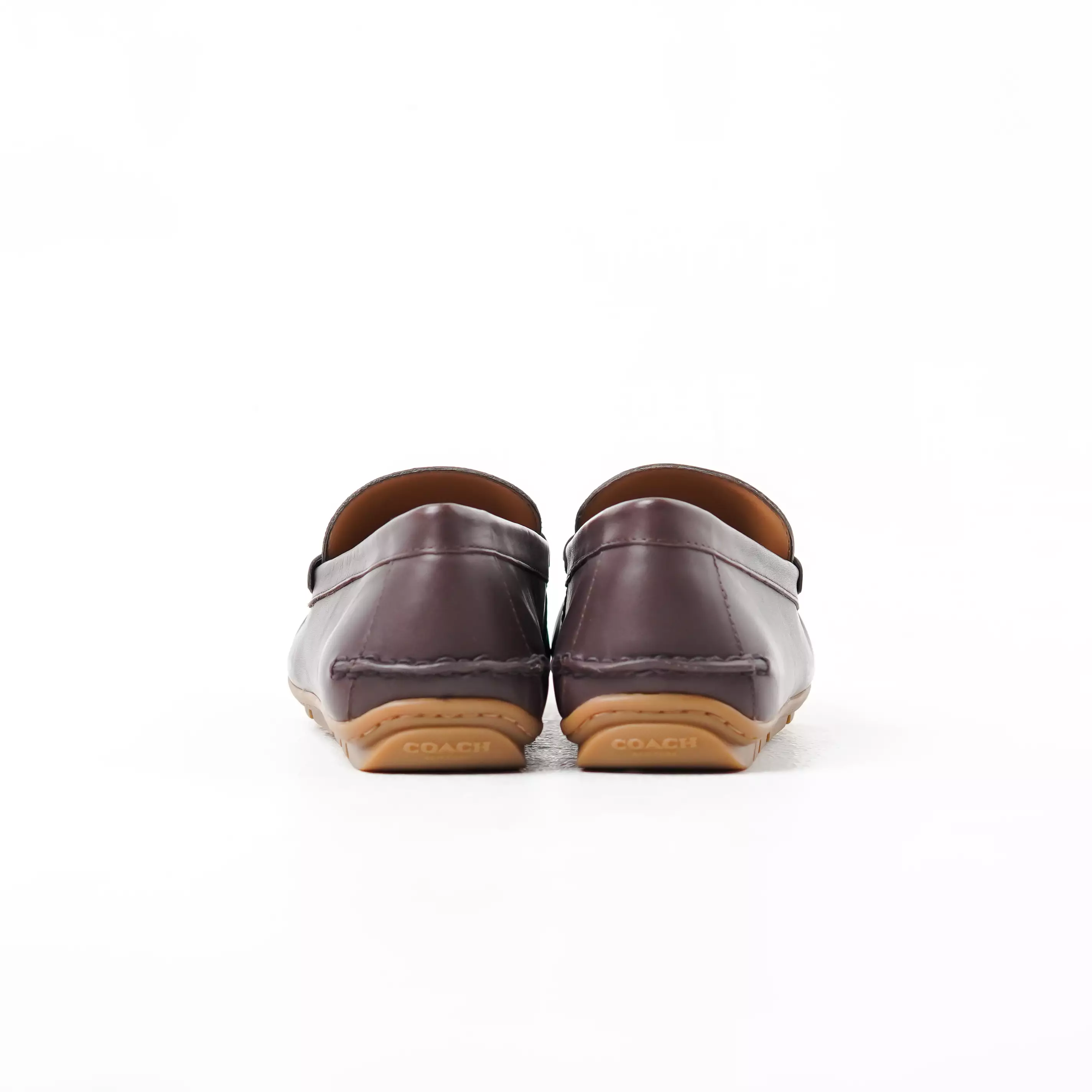 Jual COACH Sepatu COACH MONOGRAM BROWN LOAFERS 100% ORIGINAL Original ...