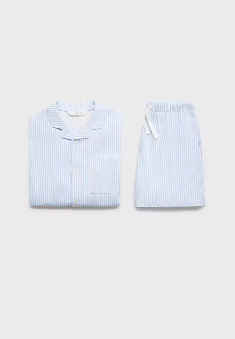 Buy MANGO KIDS Two-Piece Short Pyjamas 2025 Online | ZALORA