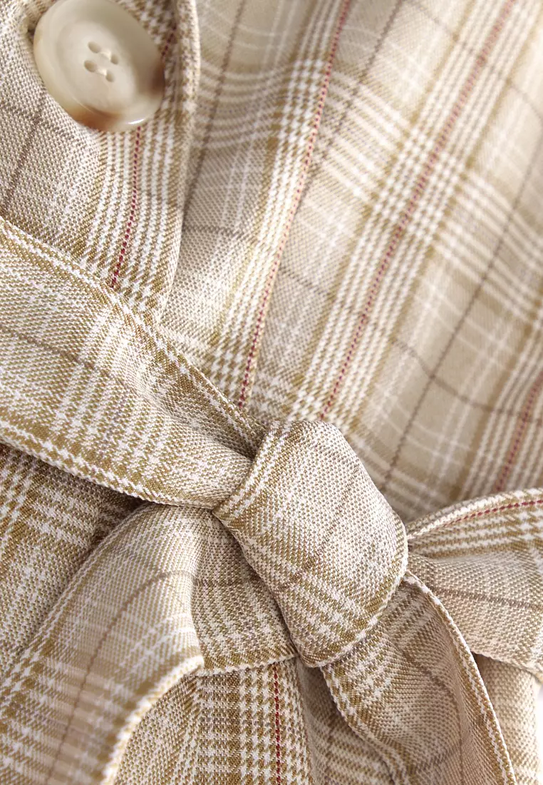 Its Me Vintage Double-Breasted Plaid Dress 2025 | Buy Its Me Online ...