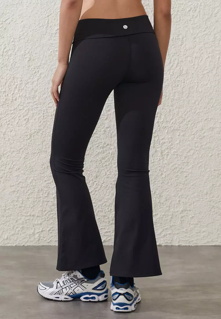 Jual Cotton On Body Ultra Soft Fold Over Flare Tights- Asia Fit ...