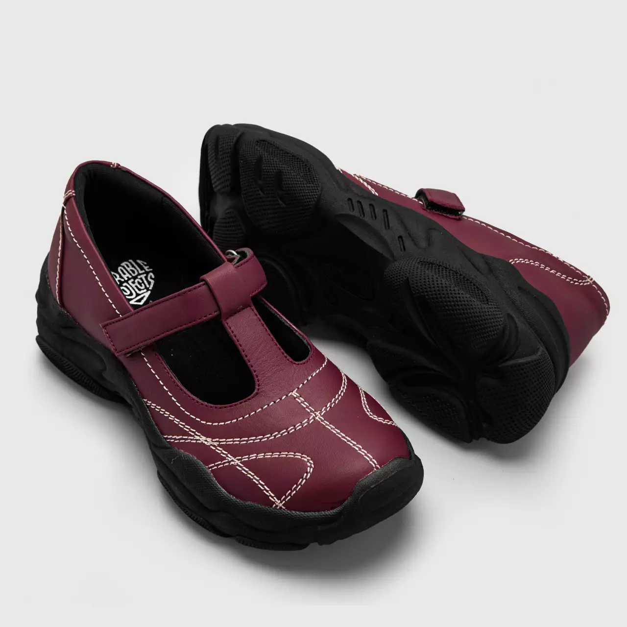 Jual Adorableprojects Allegra Sneakers Genuine Leather Maroon Original ...