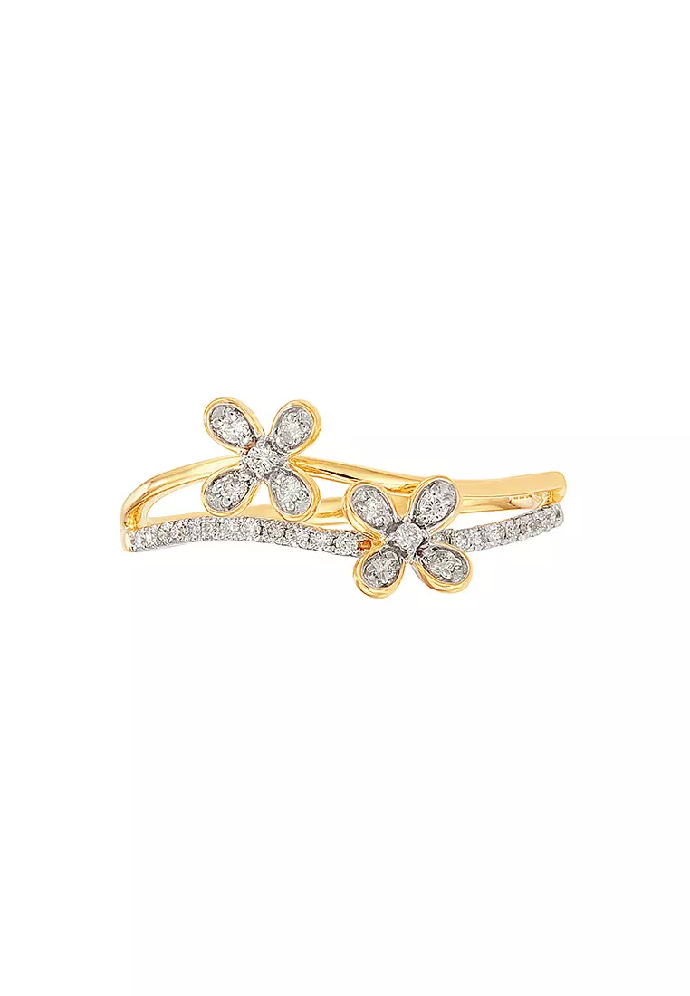 Buy HABIB HABIB Diamond Ring in 375/9K Yellow Gold 273000625(YG) Online ...