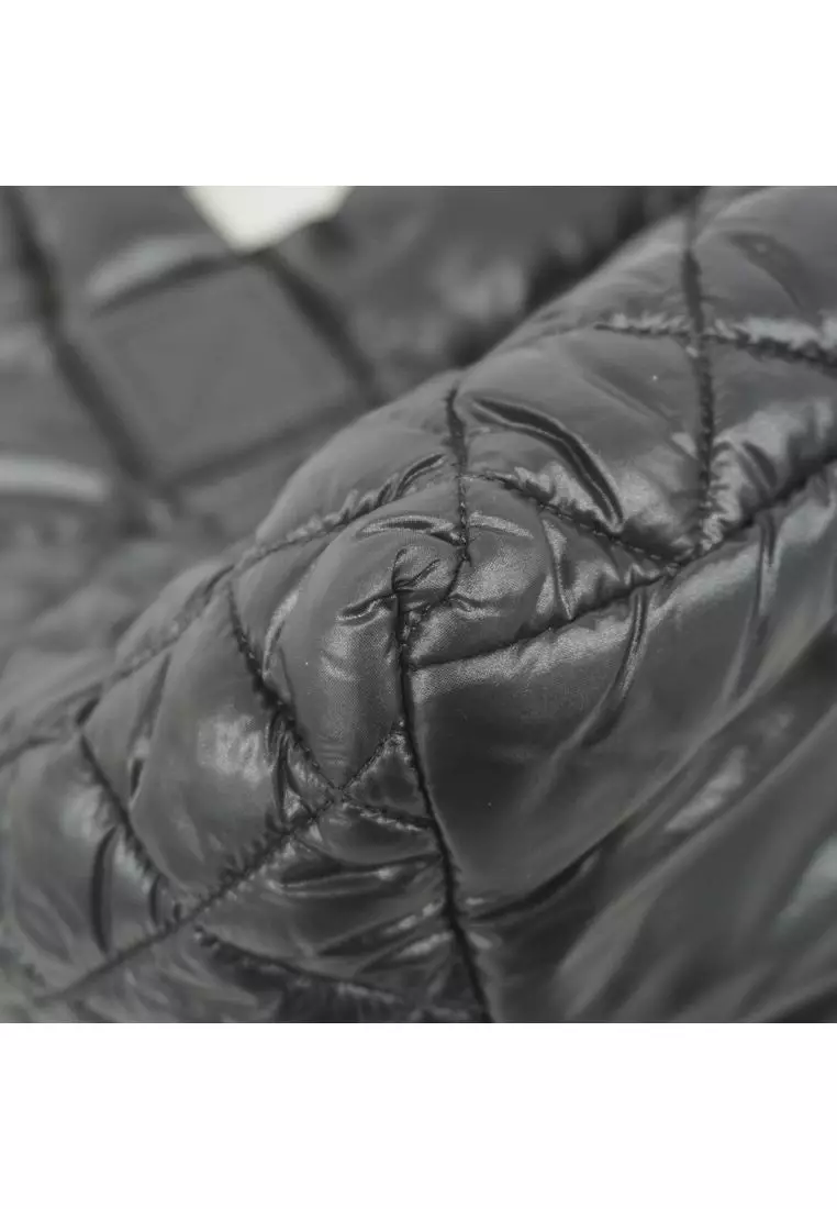 Buy Chanel Pre-Loved Chanel Black Nylon Coco Cocoon Online | ZALORA ...