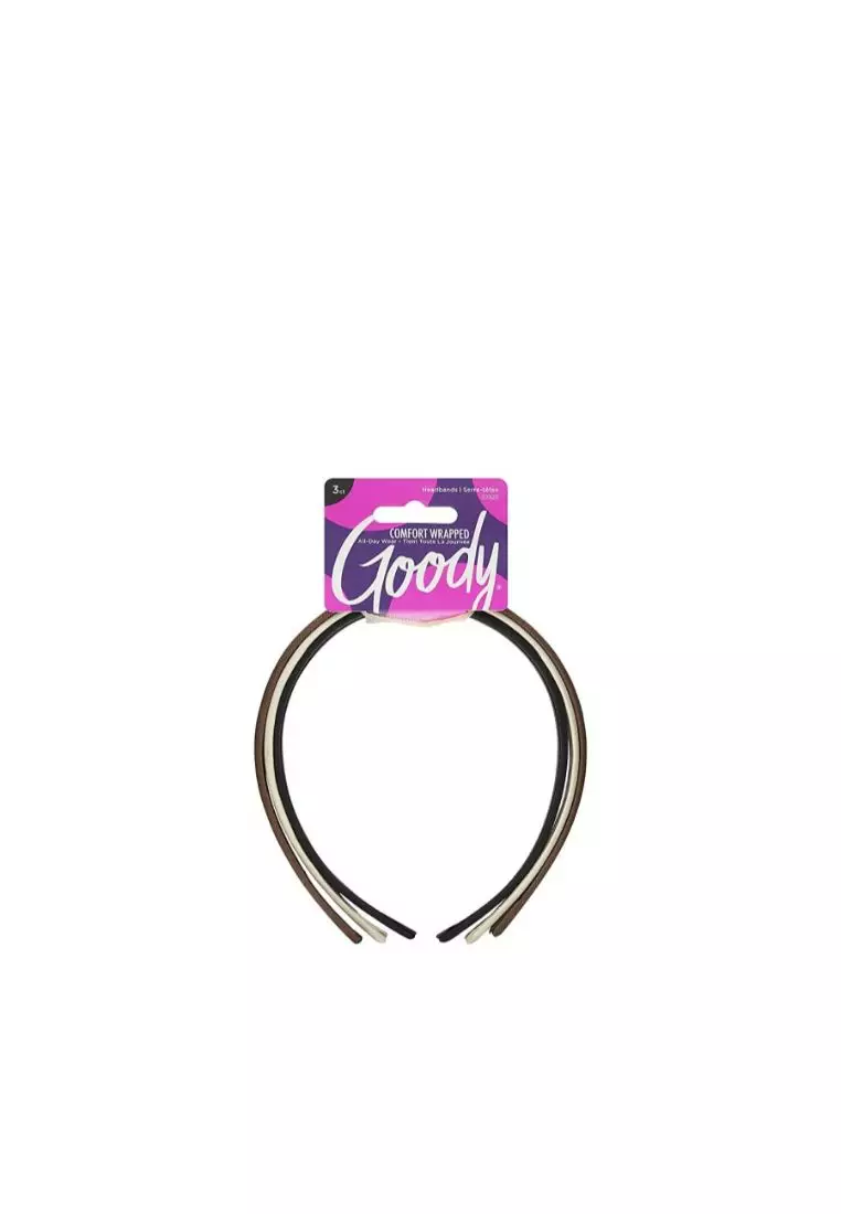 Jual Goody Goody Classic 3000755/ 32925 Fabric Covered Headbands 3ct ...