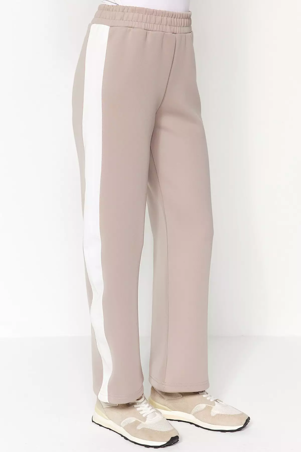 Buy Trendyol Piping Knitted Scuba Top and Bottom Set 2024 Online | ZALORA